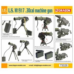 Dragon - 1/6 U.S. M1917 .30-CAL MACHINE GUN (10/22) * kaufen? | Modelo ...