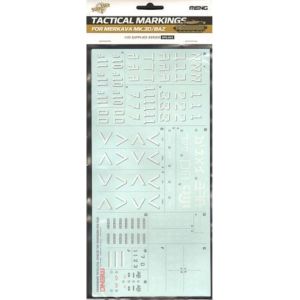 Meng Model - 1/35 TACTICAL MARKINGS MERKAVA MK.3D/BAZ SPS-003 | Modelomondo