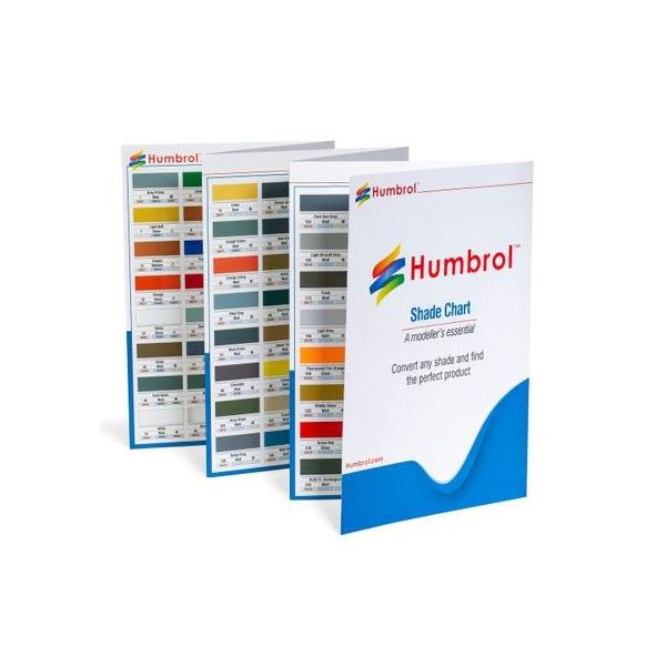 Humbrol - HUMBROL SHADE COLOUR CHART kaufen? | Modelomondo